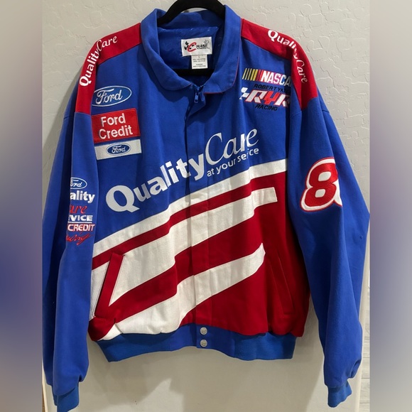 Chase Authentics | Jackets & Coats | Vtg Nascar Jacket 88 Dale Jarret ...